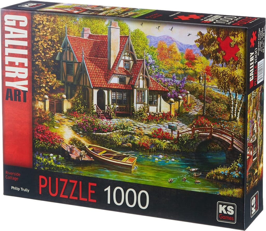 Riverside Cottage 1000PCS – Buy Kids & Adult Puzzle