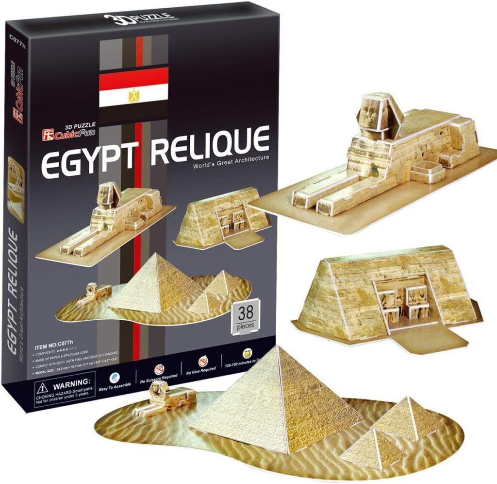 Egyptian Pyramids 30 Pcs – 3D – Buy Kids & Adult Puzzle
