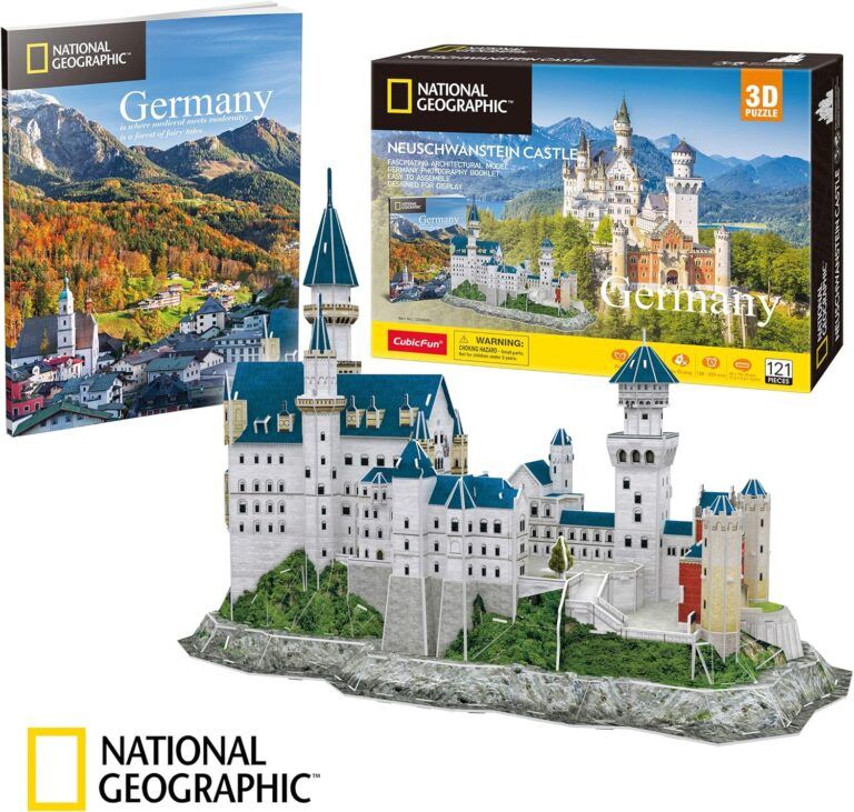 Neuschwanstein Castle – 3D – Buy Kids & Adult Puzzle
