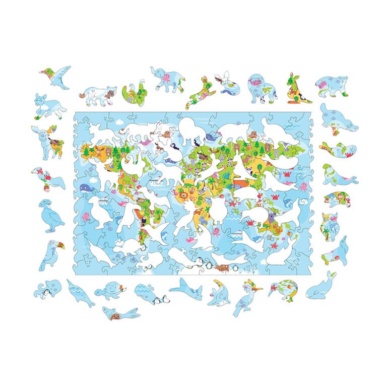 kids world map – infinity puzzle – Buy Kids & Adult Puzzle